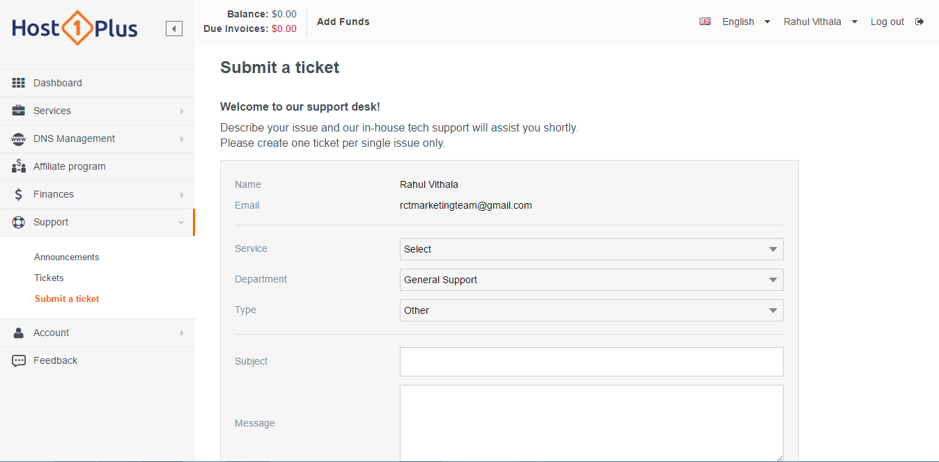 Host1Plus VPS Hosting Review
