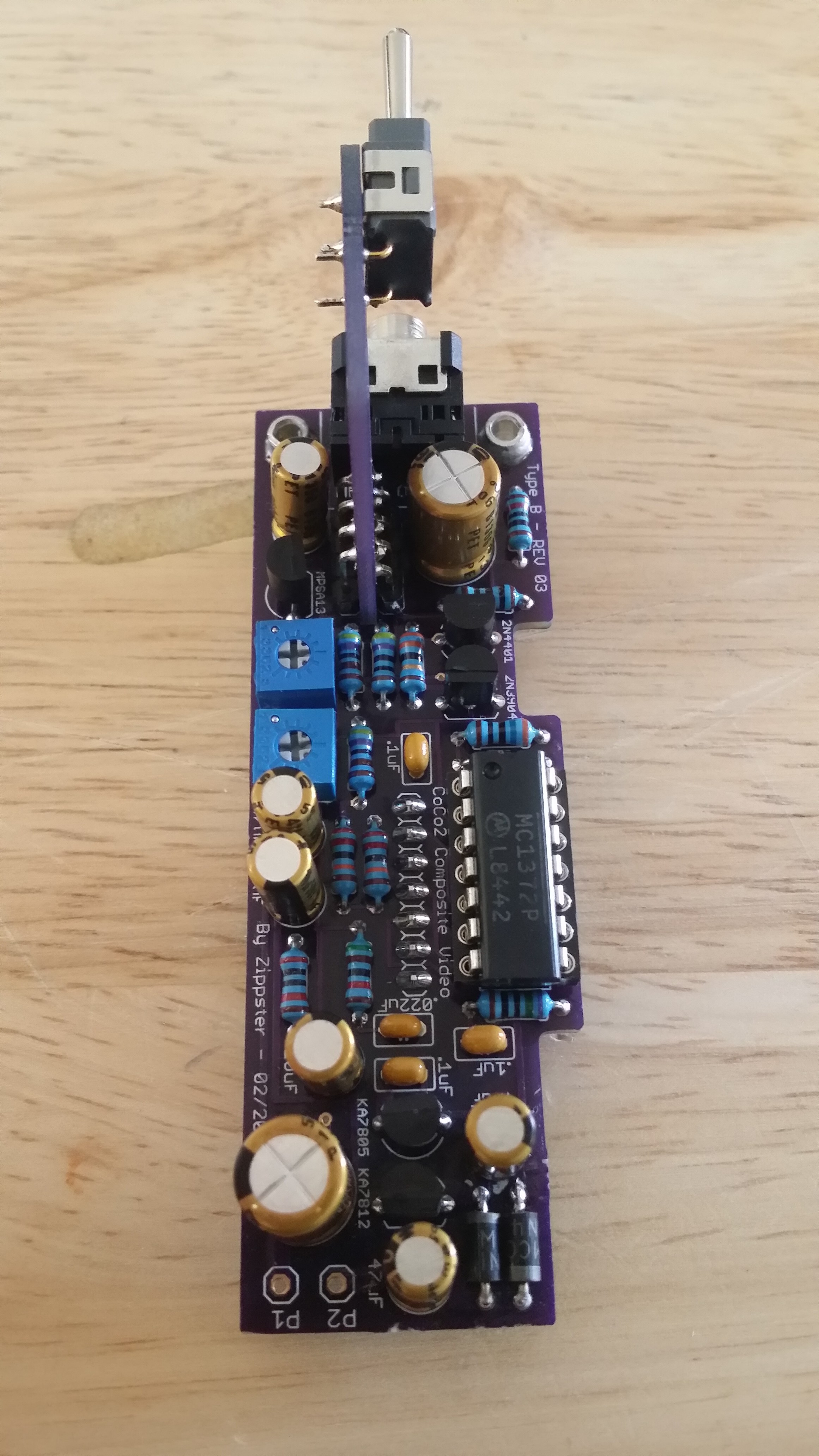 CoCo2 Composite A/V modulator replacements – The Zippster Zone