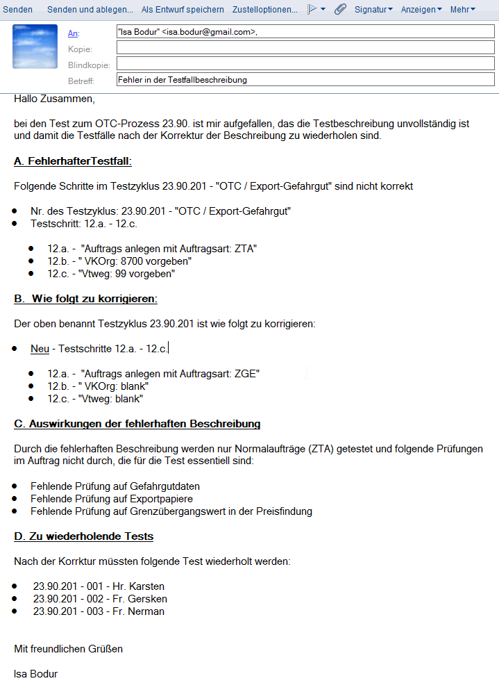 2 einfache Tipps, um beeindruckende E-Mails zu schreiben. – SAP Tipps ...