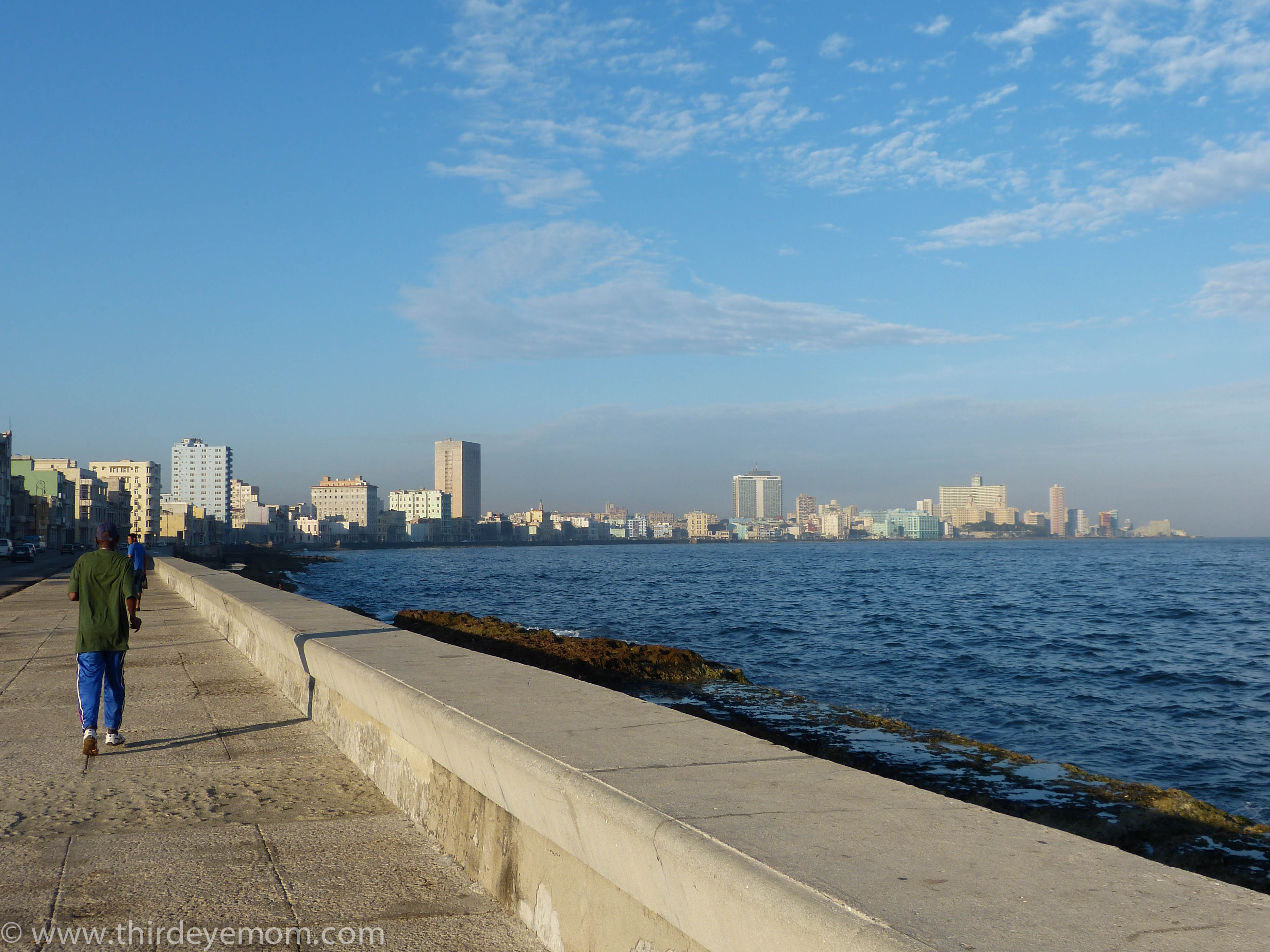 Along the Malecón: Facing the Sea - Thirdeyemom