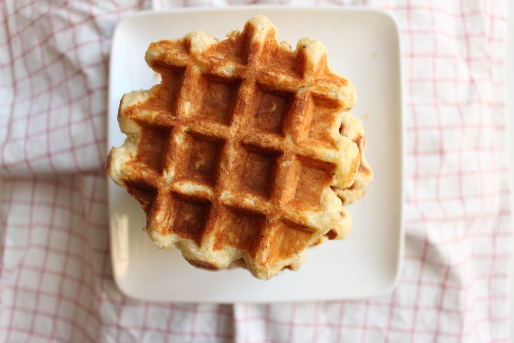 Waffles with Cheese - This ABC Mom