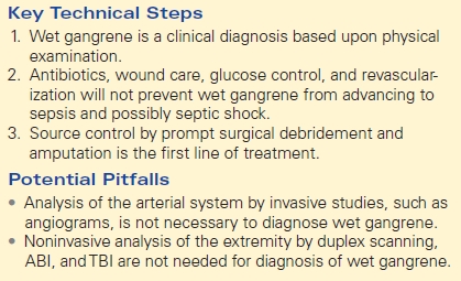 Wet Gangrene | Thoracic Key