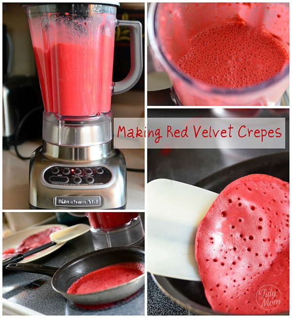 Red Velvet Crepes