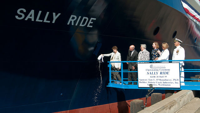 Scientific Research Vessel Sally Ride to be Commissioned - Times of San ...