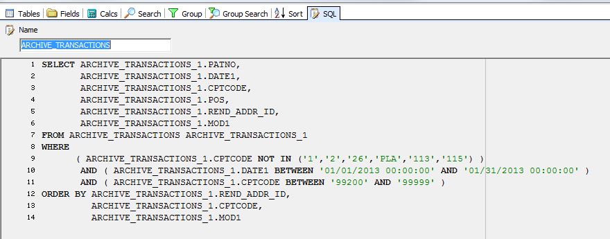 OP Reports Tutorials Module 4, Lesson 2: Data Tabs | Script Doctor