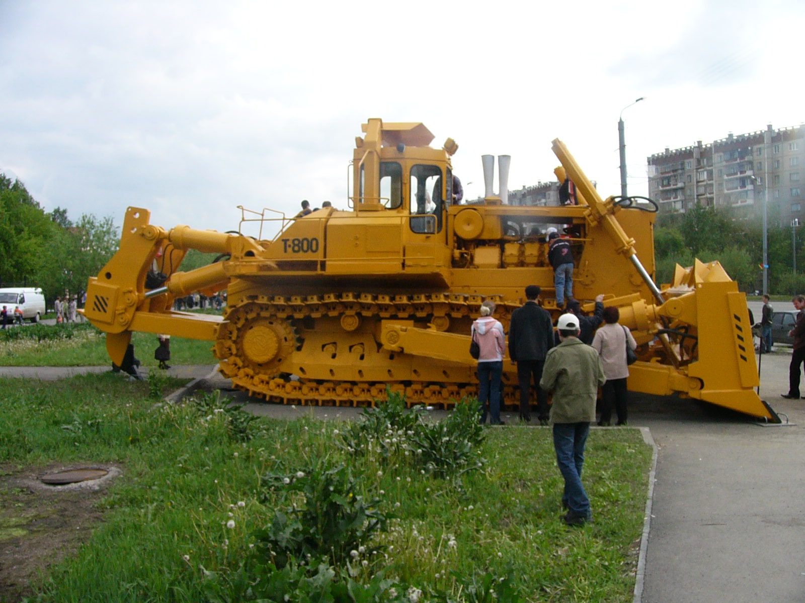 Il bulldozer più grande del mondo. Panoramica