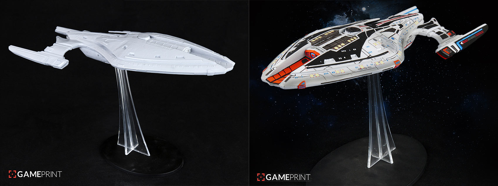 STAR TREK ONLINE Launching 3D Printed Ship Models | TrekCore Blog ...