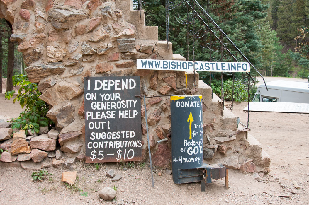 Bishop Castle — Wet Mountains, CO; August 29, 2014 | Tusen Takk II