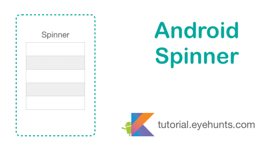 Android Spinner With Drop Down List Example In Kotlin Eyehunts