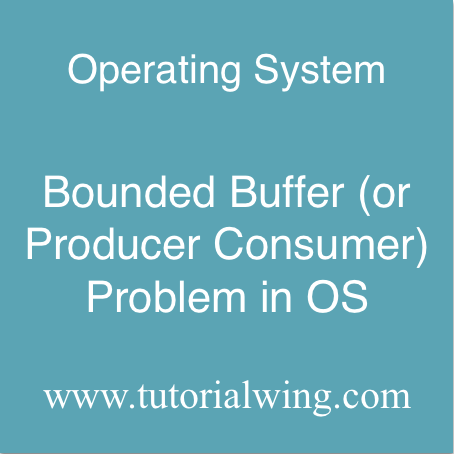 Bounded Buffer Problem in OS With Example - Tutorialwing