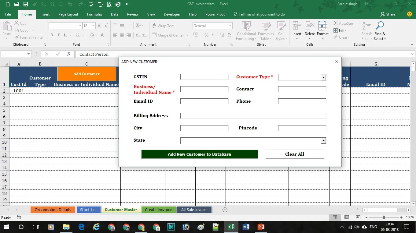 Gst Invoice Format In India Dynamic Excel Sheet Tutor - vrogue.co