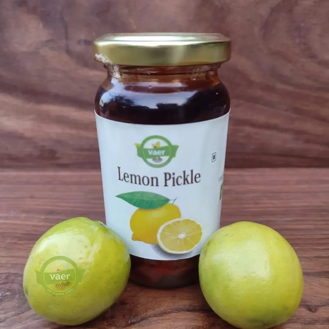 Buy homely Lemon Pickle at Best Price | Vaer Organic