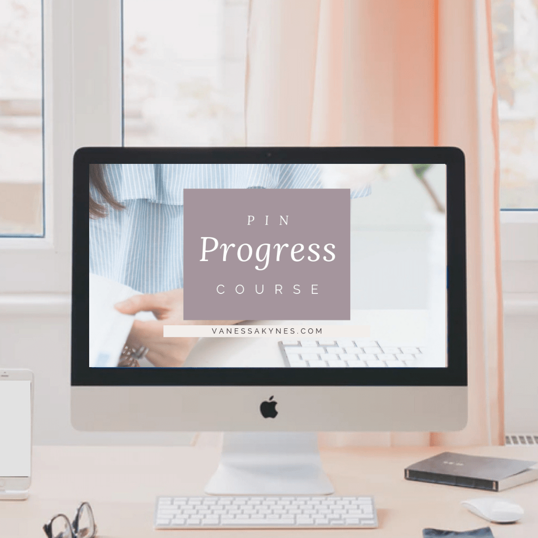 Pin Progress Course - Vanessa Kynes