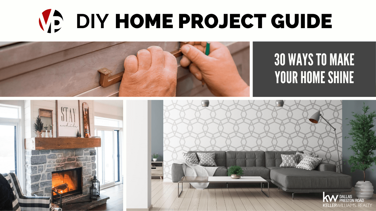 DIY Home Project Guide - 30 Projects to Make Your Home Shine