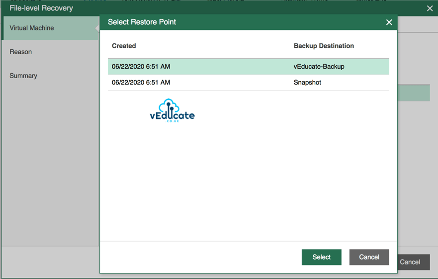 Veeam Backup for Microsoft Azure – Restoring a Backup – Veeam Vanguards ...