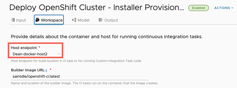 Deploying OpenShift clusters (IPI) using vRA Code Stream – Veeam Vanguards Central