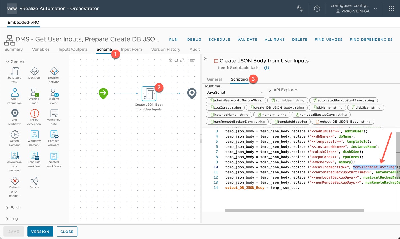 Data Management for VMware Tanzu with vRealize Automation