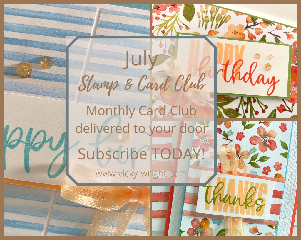 July Stamp n’ Hop Blog Hop – Vicky Wright