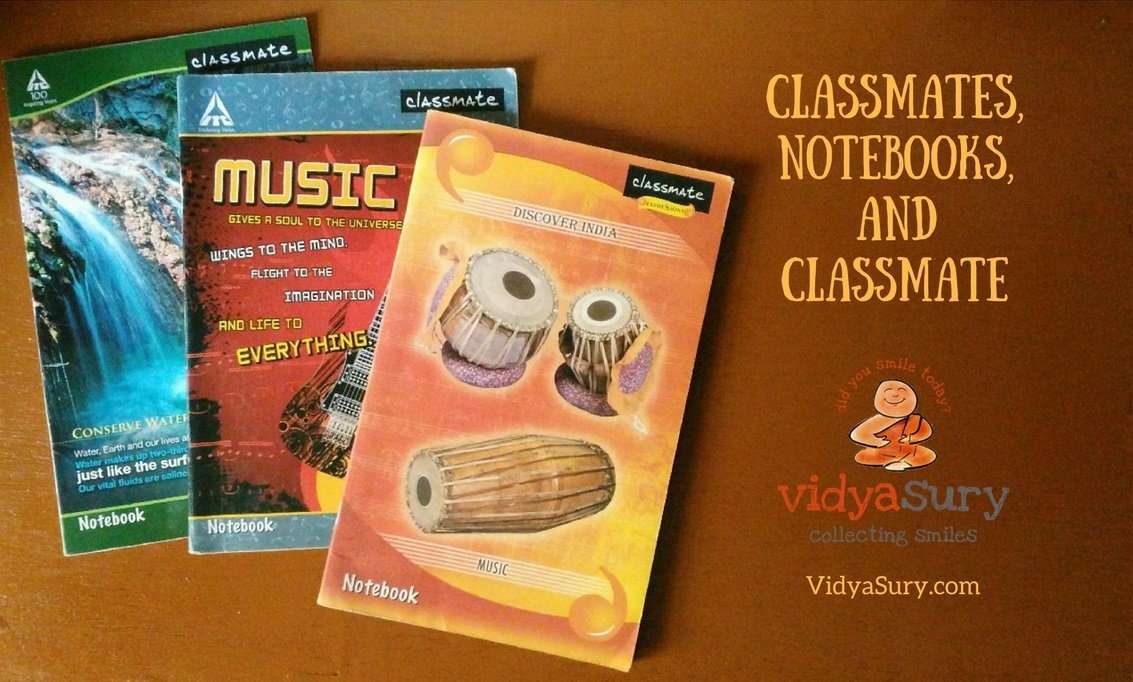 Classmate, Notebooks and Classmates (and a contest!) | Vidya Sury ...