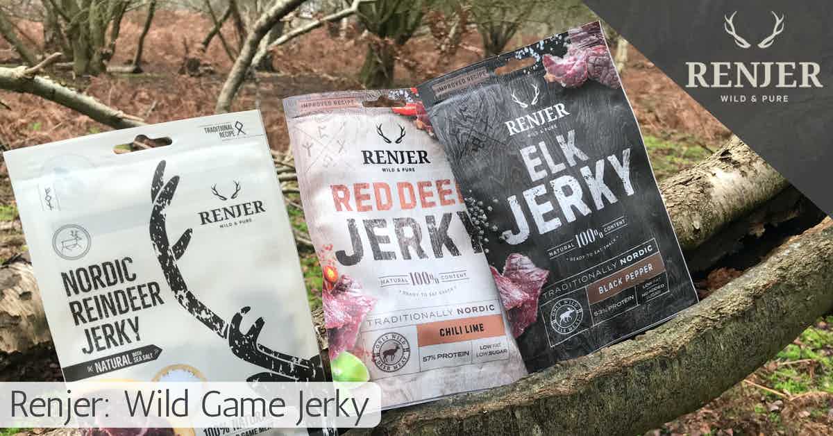 Renjer Wild Game Jerky. For the Outdoorsman. - Vildmark.co.uk