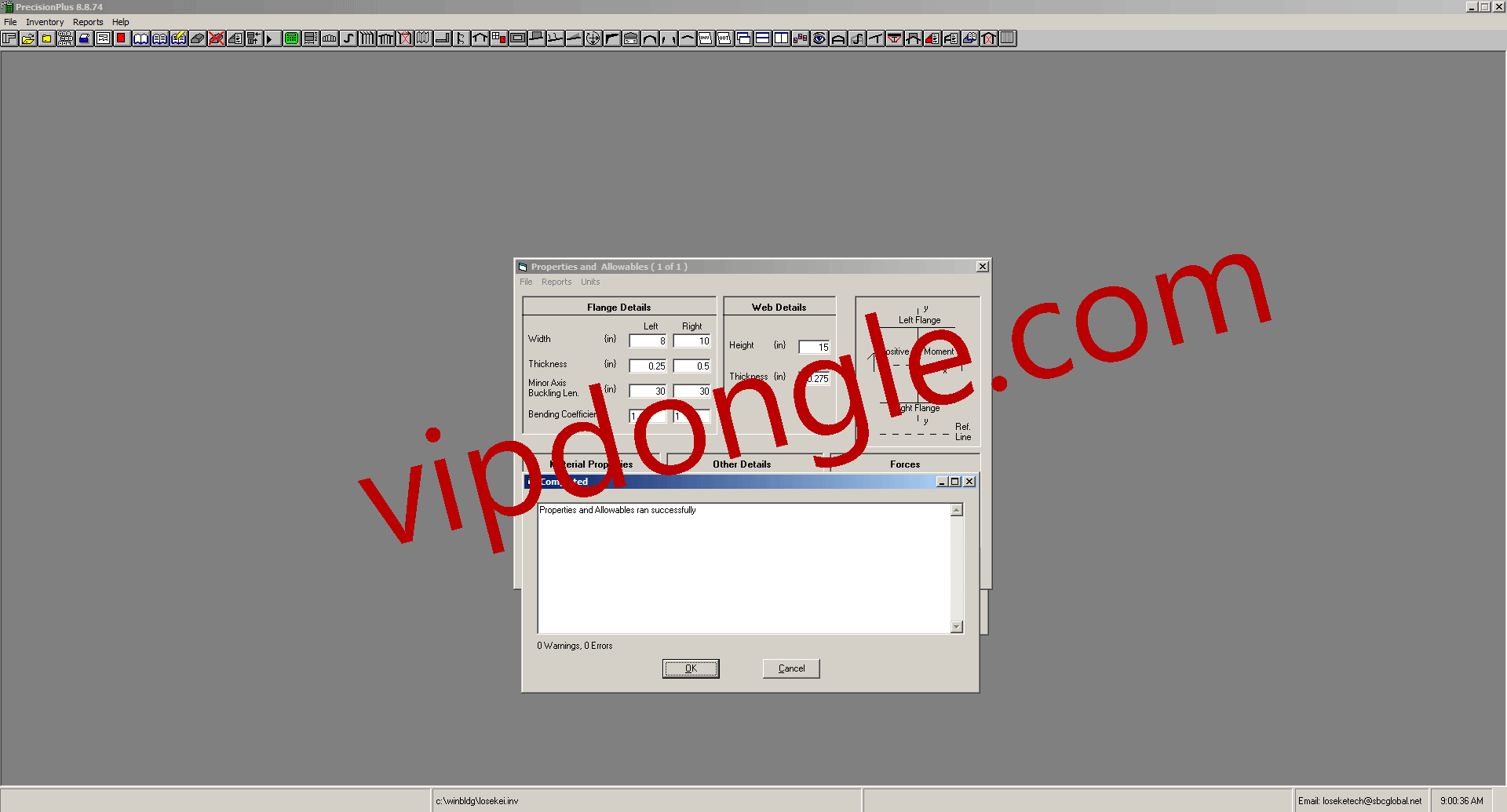 PrecisionPlus Software for Metal Buildings - Vip Dongle Team