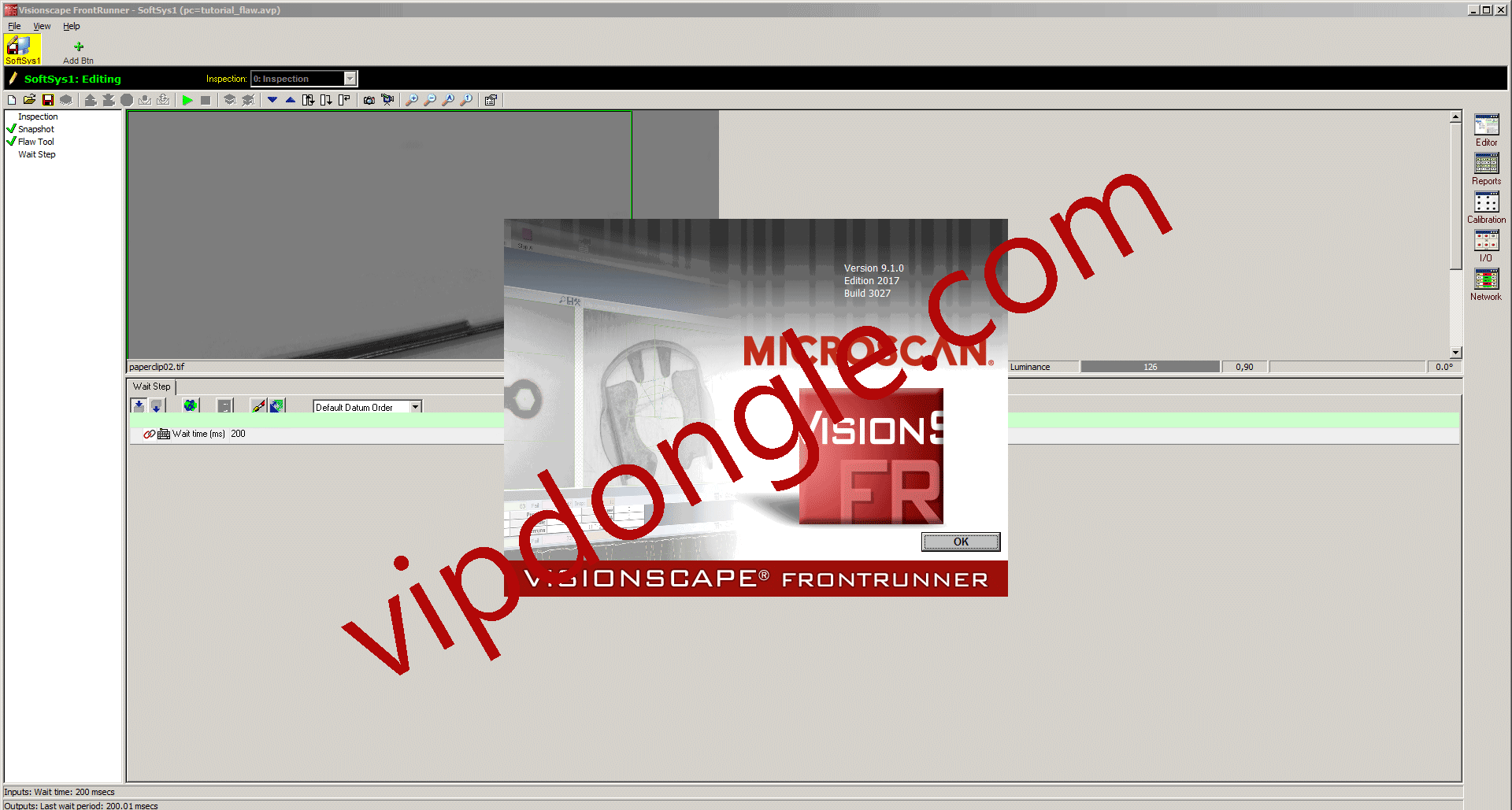 OMRON AutoVISION Machine Vision Software - Vip Dongle Team