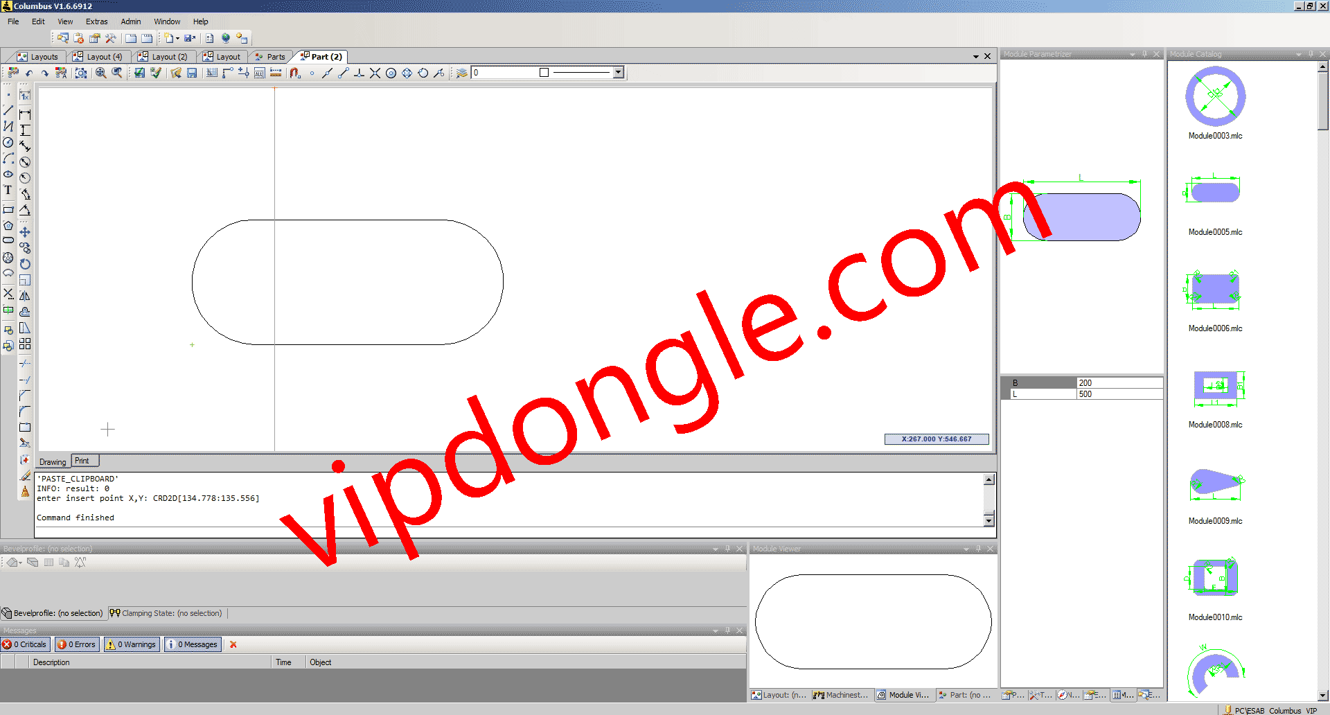 ESAB Columbus CAD/CAM Nesting Software - Vip Dongle Team