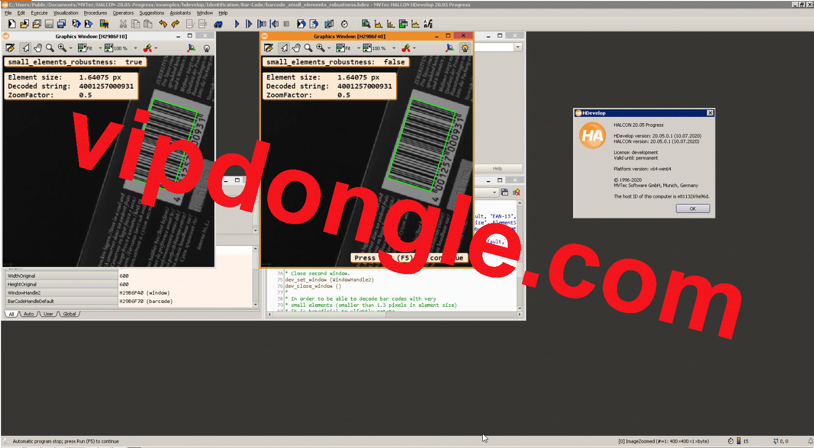 Halcon 20.05 Cmstick Dongle License - Vip Dongle Team