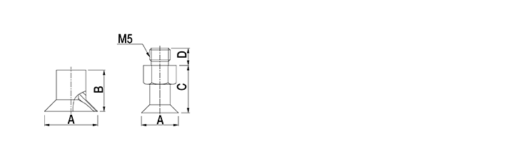 Série VU8 Ventosas Universais – VMECA Brasil
