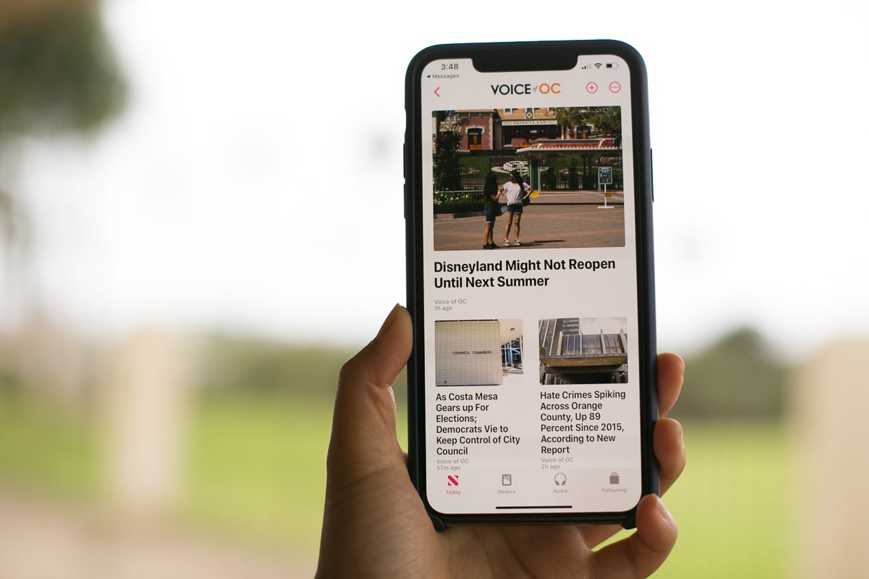 Voice of OC Now Available in App for iPhones, Androids and Tablets