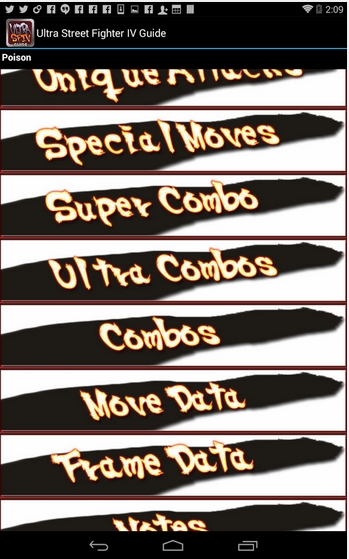 Kx's Blog|Une frame data d'USF4 pour smartphone est disponible en Europe