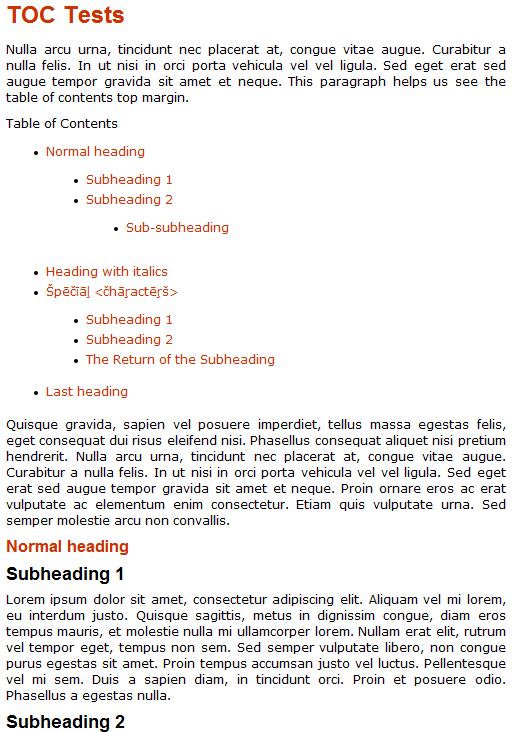 How To Create A Table Of Contents Shortcode | W-Shadow.com