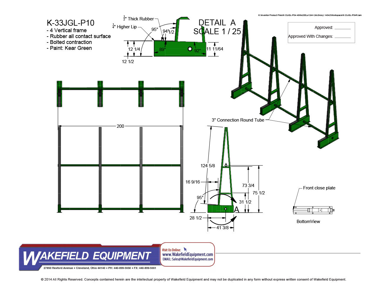 Glass Storage Racks - Wakefield Equipment