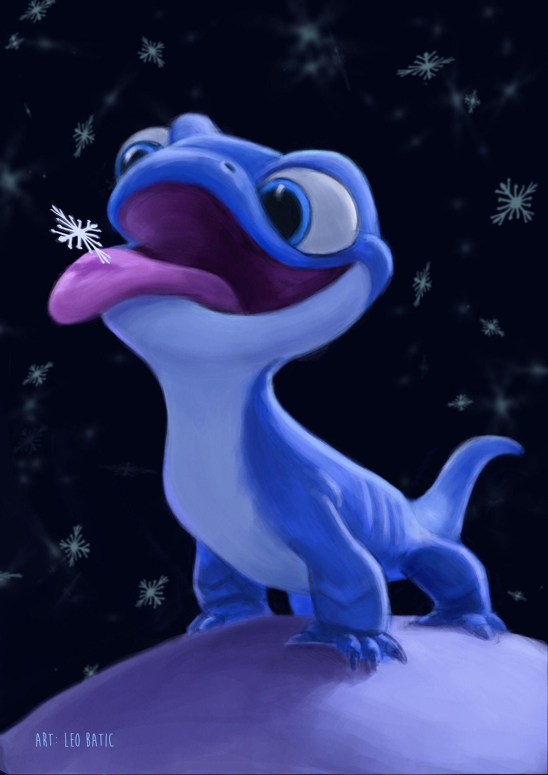 Lizard From Frozen 2 : Bruni The Salamander In Frozen 2 Will 100 Be ...