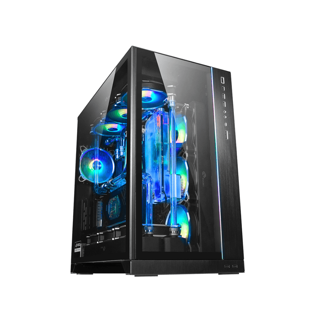 CASE LIAN-LI PC-011 DYNAMIC XL BLACK FULL TOWER - watanimall