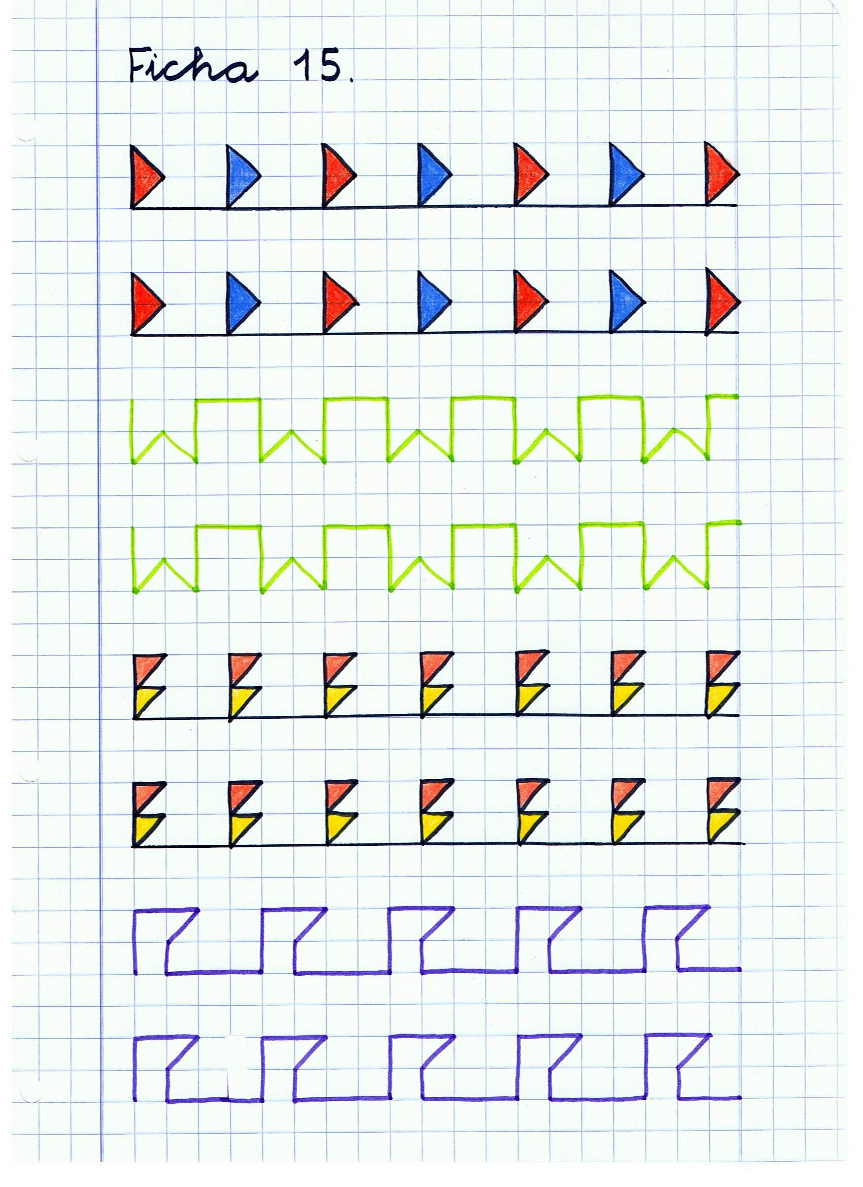 Caligrafía: Material de refuerzo (I) - Web del maestro