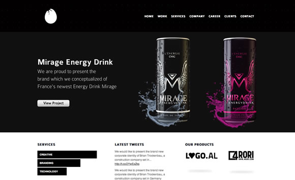 25 Examples of Dark Websites - Web Design Ledger