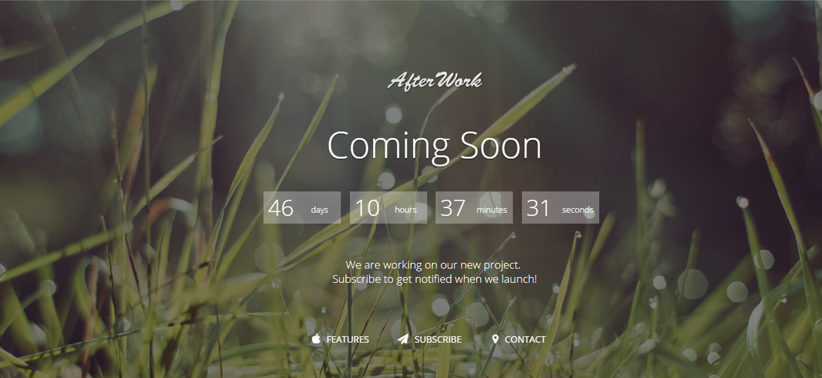 Top 15+ Free Website Under Construction, Coming Soon Templates - Dragon ...