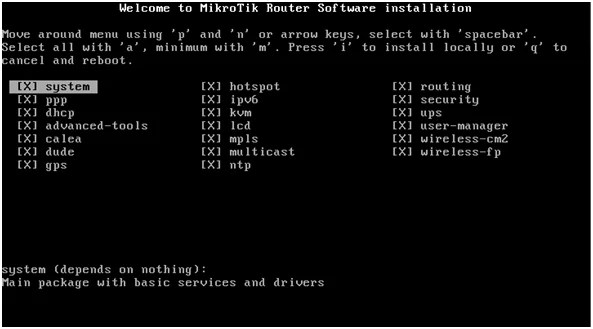 Instalando o RouterOS da Mikrotik em uma máquina virtual (VirtualBox)
