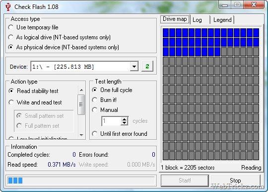 Check Flash – Free tool to test & format your Flash drive – mIKKImAX