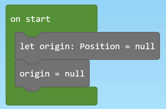 on start code | We Code MakeCode