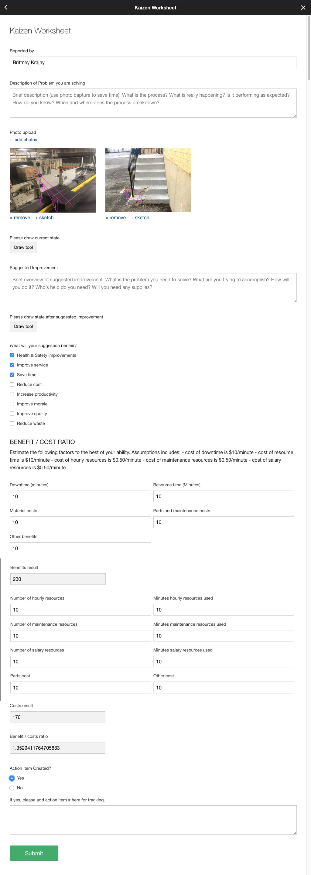 ️Kaizen Activity Worksheet Free Download| Gambr.co