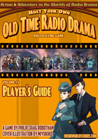 Adventurer Pilot - RPG Template - Host Your Own Old Time Radio Drama