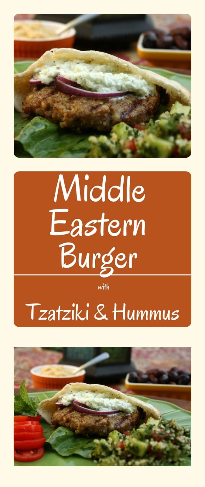 Middle Eastern Burger - What A Girl Eats