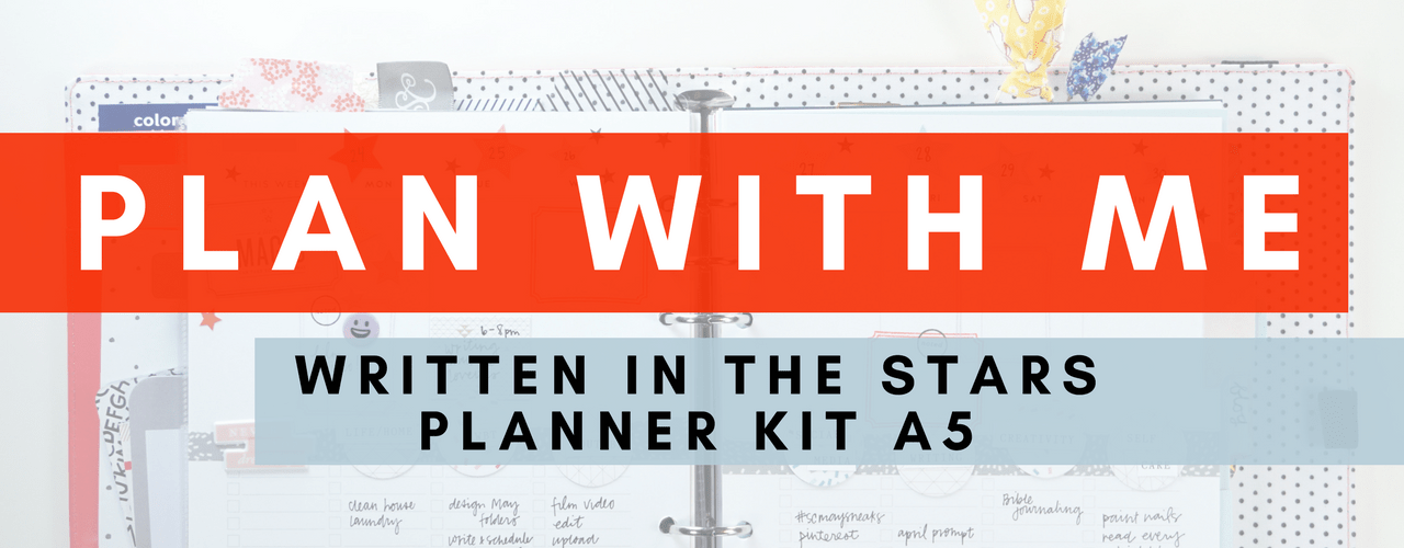 Plan With Me - Studio Calico April Planner Kit A5 - Whatever Bright Things