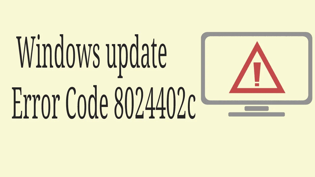 Do You Need A Fix For Windows Update Error Code 8024402c [2021]