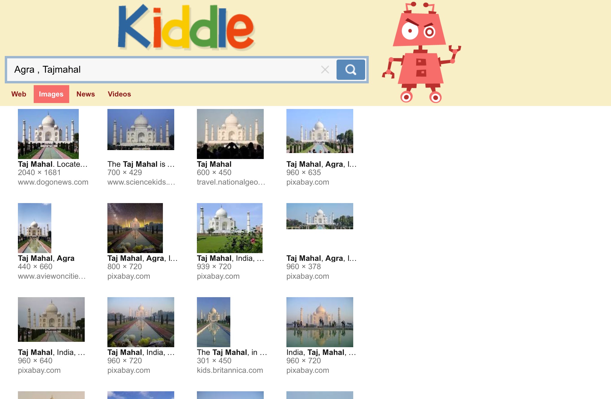 KIDDLE -Online Search Engine For Kids - Wigglingpen