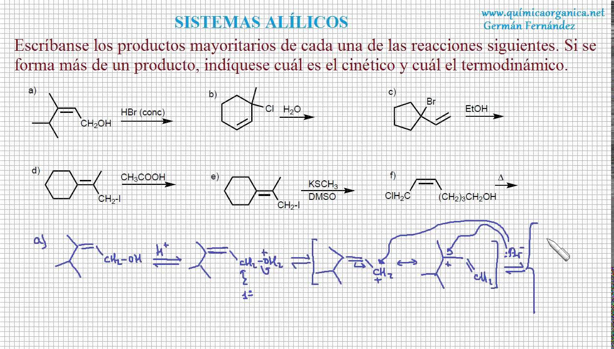 Sistemas alílicos | Química | estabilizados por resonancia | Wikisabio