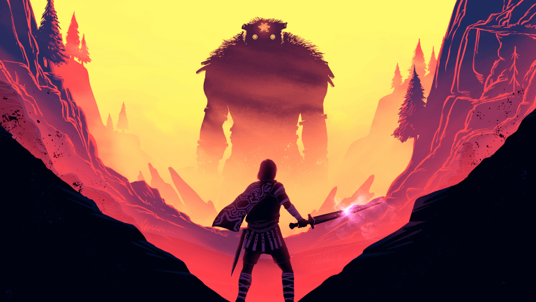 Shadow of the Colossus | Wander and Valus - Shape your computer beautifully