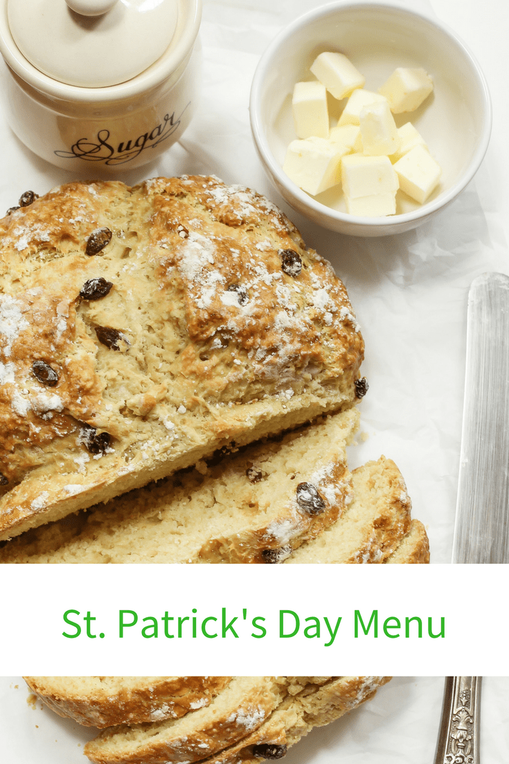 St. Patrick's Day Menu - Wine in Mom